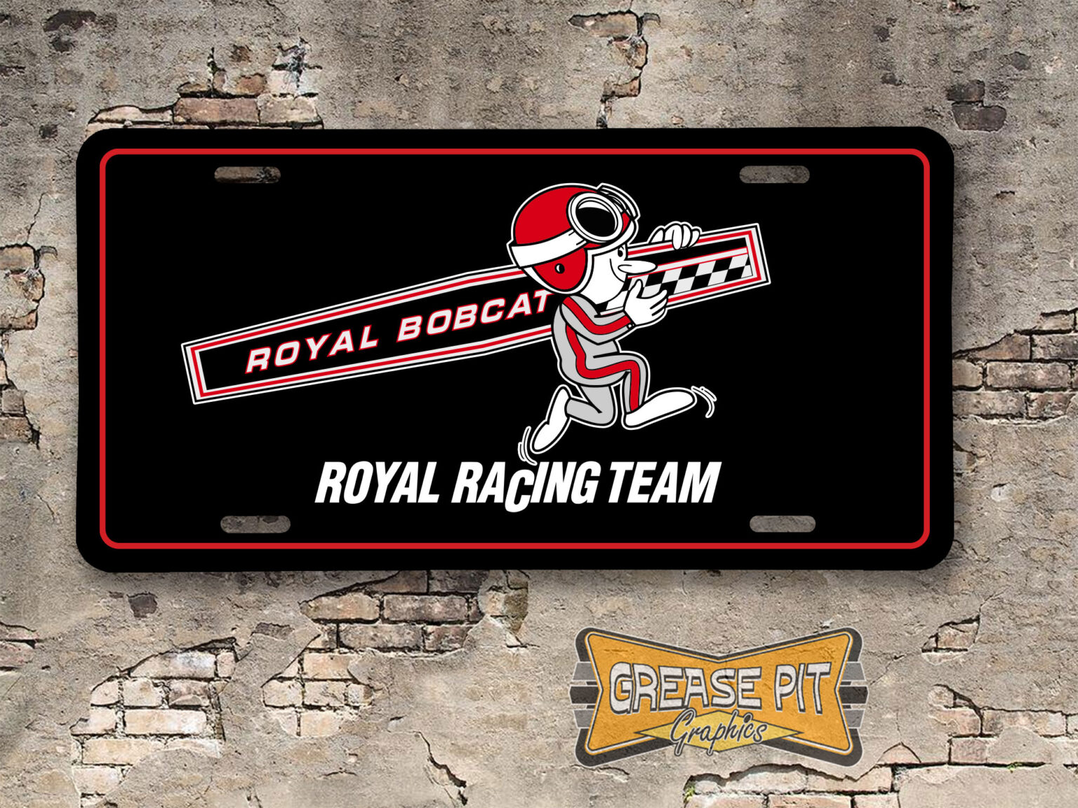 Royal Pontiac License Plates - Grease Pit Graphics