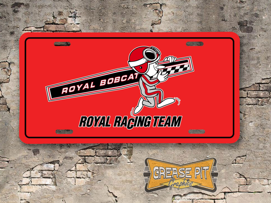 Royal Pontiac License Plates - Grease Pit Graphics