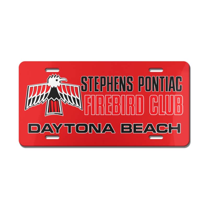 Pontiac License Plates - Grease Pit Graphics