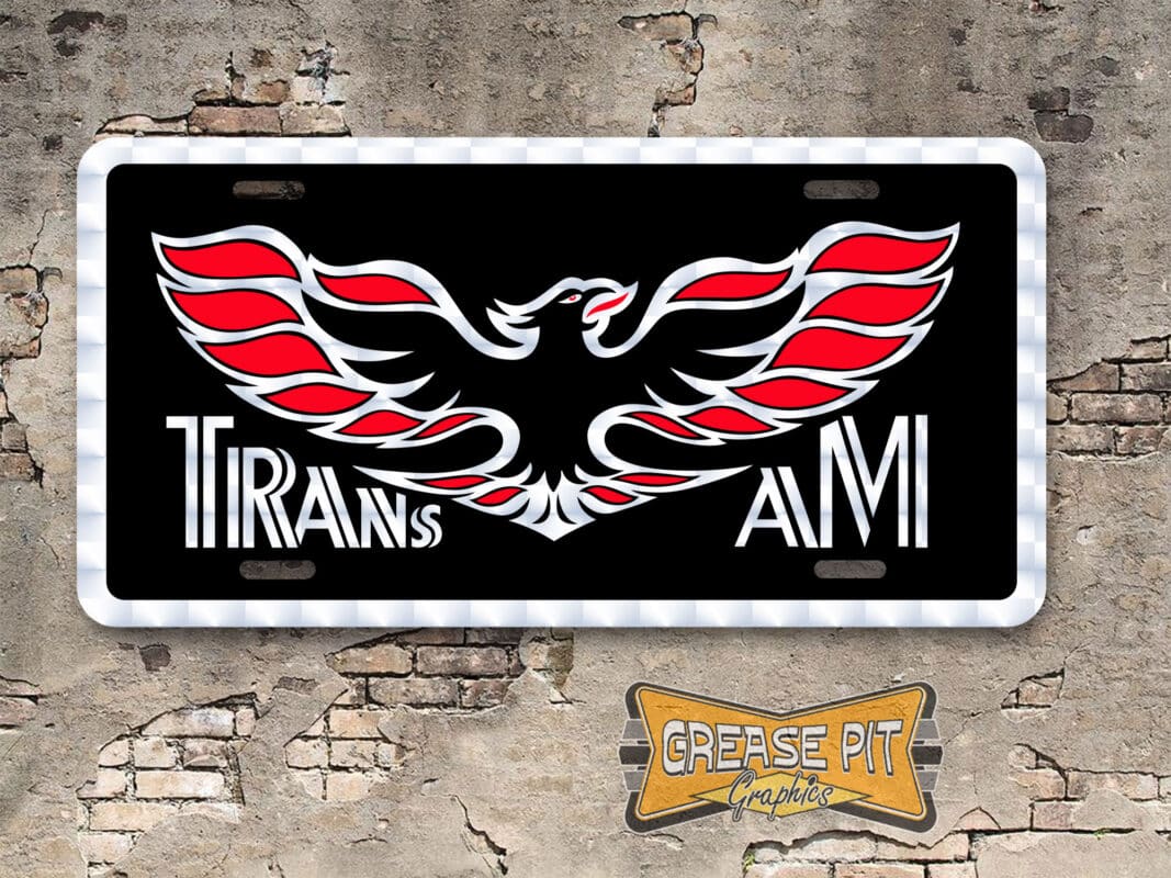 License Plates - Grease Pit Graphics